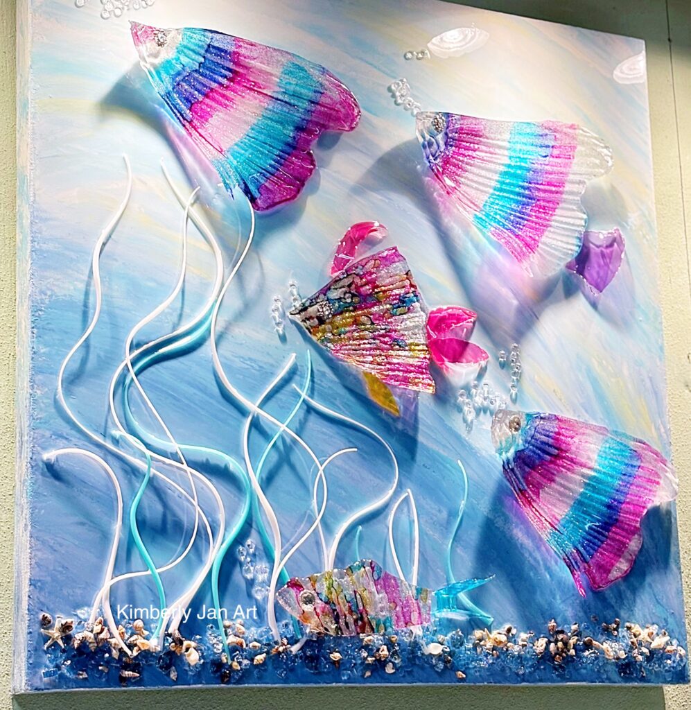 Kimberly Jan Art | Coastal Home Decor | Mixed Media Artist